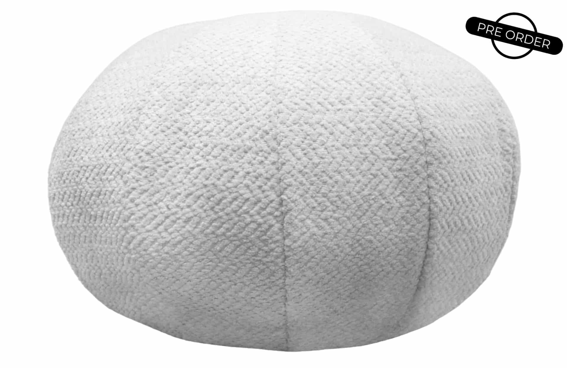 CHN23032829 Boba Cushion 60 White - Home Decor