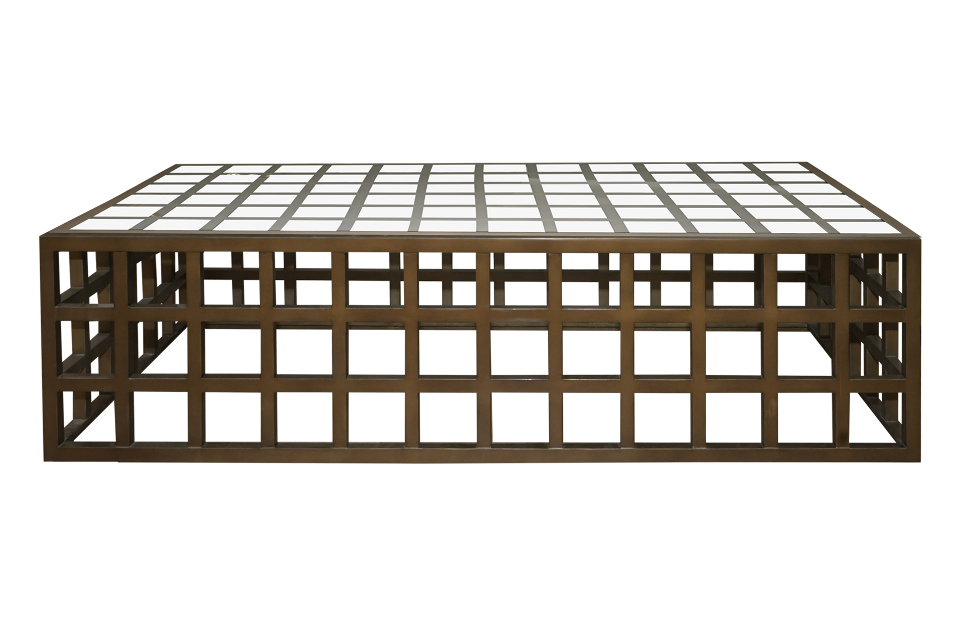 White Glass Table - Home Decor